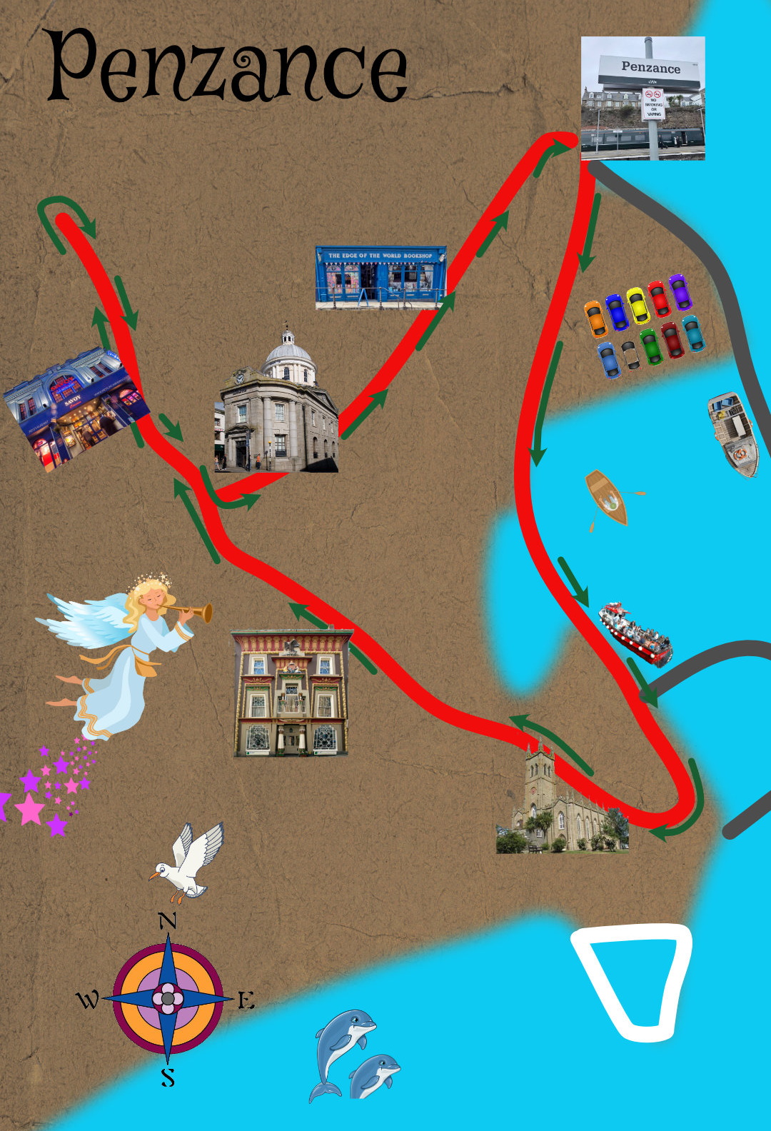 Penzance Angel Trail - Penlee Cluster